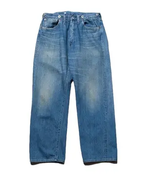 A.PRESSE No 2 Washed Straight-leg Jeans - Indigo