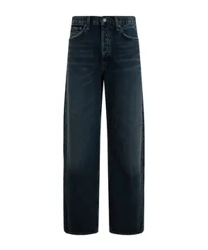 AGOLDE High Rise Wide Leg Jeans