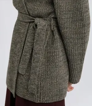 Aspesi Lace-up Knit Top
