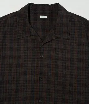 A.PRESSE Plaid Shirt