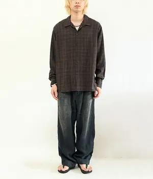 A.PRESSE Plaid Shirt