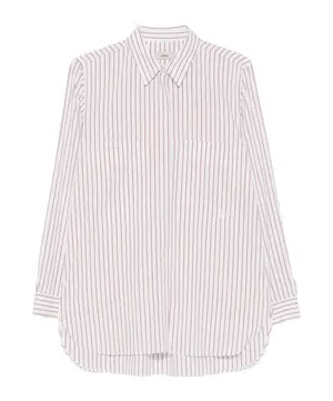 Herno Vertical-stripe Long-sleeve Shirt