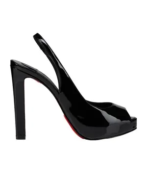 CHRISTIAN LOUBOUTIN Lady Fanny Sling Open-toe High Heels
