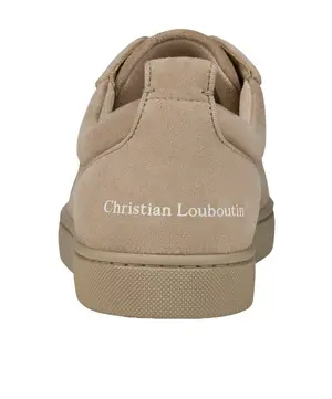 CHRISTIAN LOUBOUTIN Louis Jr Spikes Canopy Orlato Flat Veau