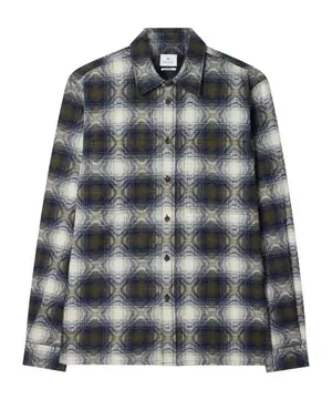 Paul Smith Cotton Jacquard Check Overshirt