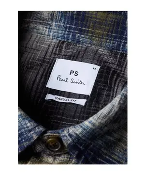 Paul Smith Cotton Jacquard Check Overshirt