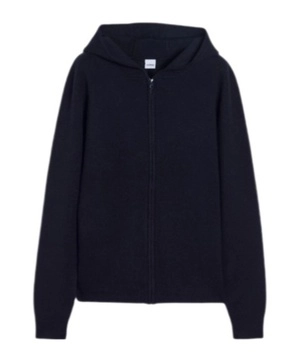 Aspesi Zip-up Knit Top - Black
