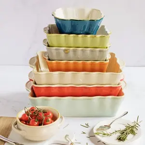 VIETRI Italian Bakers Medium Square Baking Dish
