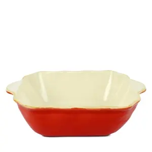 VIETRI Italian Bakers Medium Square Baking Dish