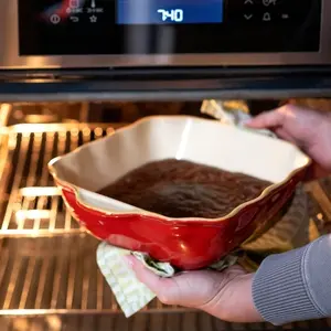 VIETRI Italian Bakers Medium Square Baking Dish