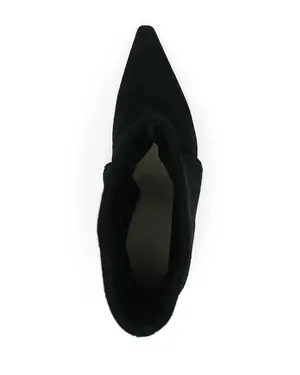 Cinq À Sept Anita Fold Over Suede Booties