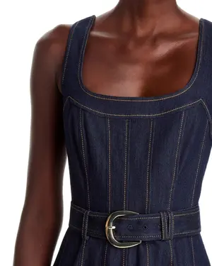 Cinq À Sept Cambree Belted Midi Dress