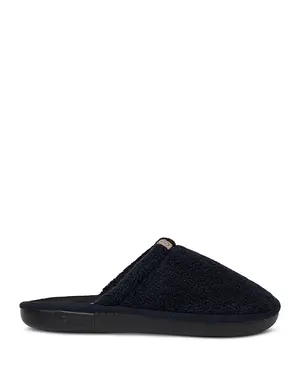 BRUNCH Essential Plush Terry Slippers - Black