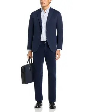 Boglioli Cotton Blend Micro Houndstooth Jersey Jacket