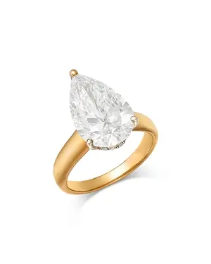 Bloomingdale'S Certified Lab Grown Diamond Engagement Ring - Gold