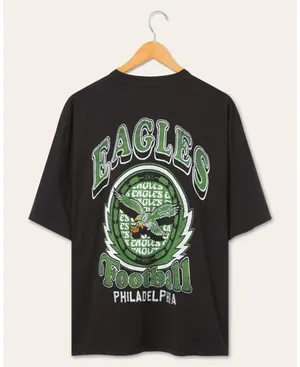 Junk Food Clothing Philadelphia Eagles City Series Oversized Tee