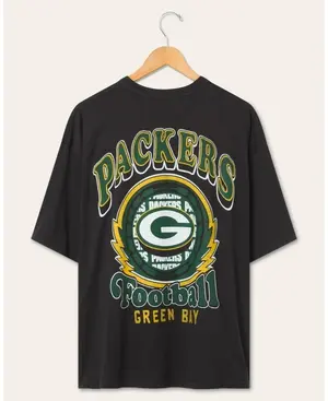 Junk Food Clothing Green Bay Packers City Series Oversized Tee