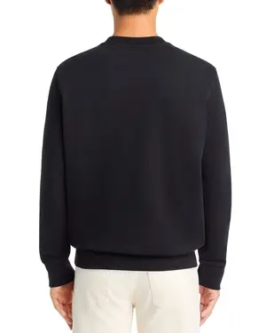 Moncler Cotton Logo Varsity Sweatshirt