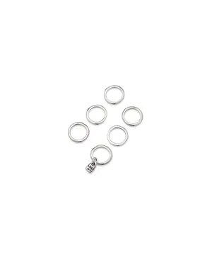 UNODE50 Sterling -plated Multi-ring