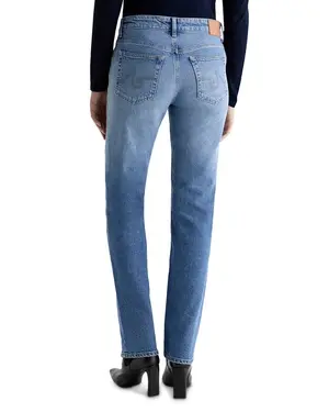 Ag Sandra Mid Rise Straight Jeans