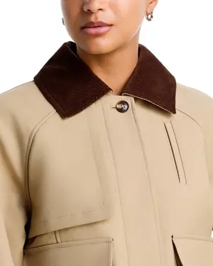 Aqua Bonded Barn Jacket