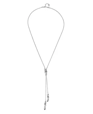 UNODE50 Long Adjustable Chain Necklace With Three Figures