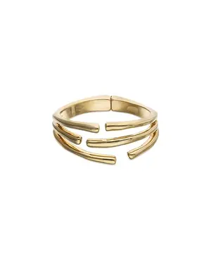 UNODE50 Plated Bracelet In The Shape Of Several Tubes