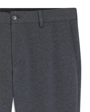 BOSS Genius Slim Fit Textured Pants - Open Blue