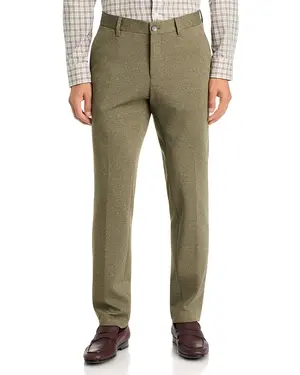 BOSS Genius Slim Fit Textured Pants - Open Green
