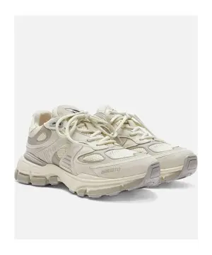 Axel Arigato Sphere Panelled Lace-up Trainers - Nude