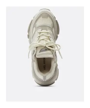 Axel Arigato Sphere Panelled Lace-up Trainers - Nude
