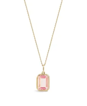 ANA LUISA Solid Yellow Gold Spritz Necklace