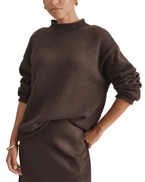 Splendid Elsie Roll Neck Sweater - Java