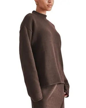 Splendid Elsie Roll Neck Sweater - Java