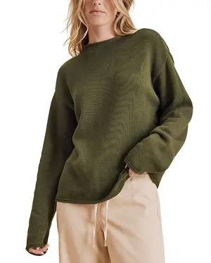 Splendid Elsie Roll Neck Sweater - Pine