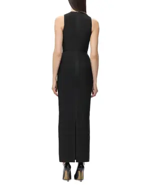 Herve Leger Bailey Cutout Bandage Gown - Black
