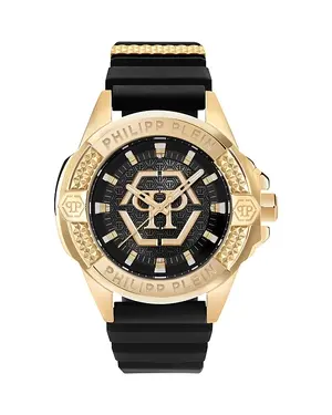 Philipp Plein Plein Majesty Watch, 45mm - Gold