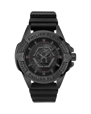 Philipp Plein Plein Majesty Watch, 45mm - Black
