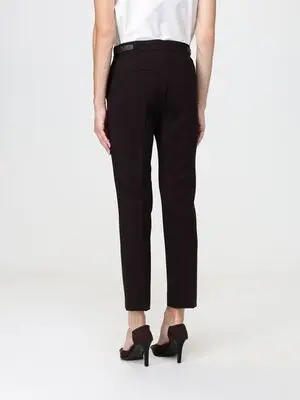 Max Mara Acino Slim Fit Stretch Wool Trousers - Ebony