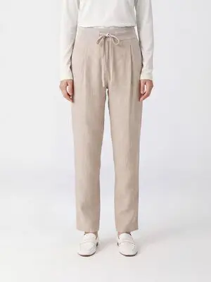 Fabiana Filippi High-waisted Wool Blend Pleated Trousers