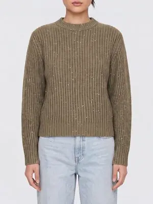 Brunello Cucinelli Ribbed Sequin Sweater
