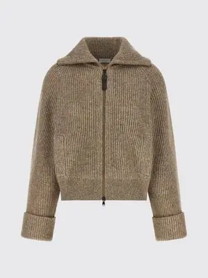 Brunello Cucinelli Ribbed Zip-up Sweater