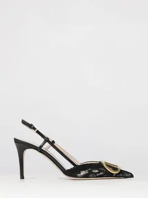 Valentino Garavani Valentino Garavani High Heel Slingback Shoes Black