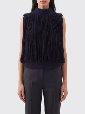 Fabiana Filippi Textured Mock Neck Sweater - Blue