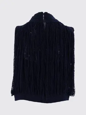 Fabiana Filippi Textured Mock Neck Sweater - Blue