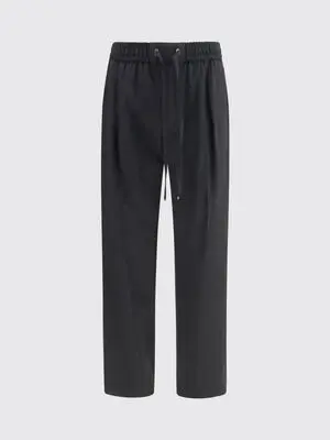 Dolce & Gabbana Cotton Trousers With Elasticated Drawstring Waistband