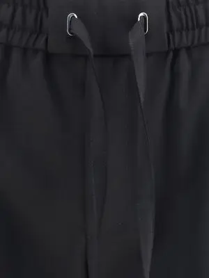 Dolce & Gabbana Cotton Trousers With Elasticated Drawstring Waistband