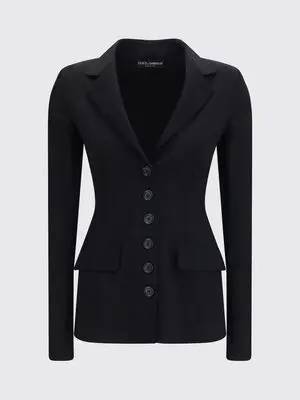 Dolce & Gabbana Single-breasted Wool Blazer With Peak Lapels