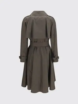 Burberry Double Breasted Belted Trench Coat