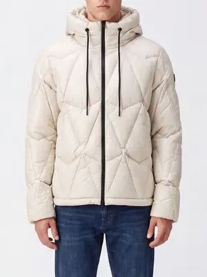 Moose Knuckles Quilted Down Jacket - Cream